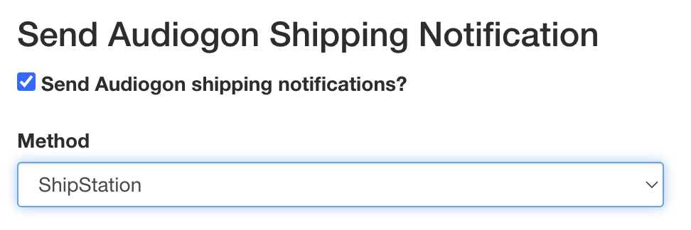 Adding Audiogon as a Custom Store in ShipStation – Audiogon